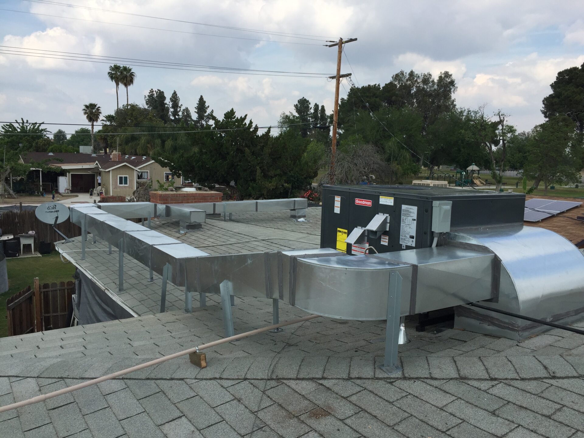Exposed Ductwork Residential Architectural Application HVAC Drawings